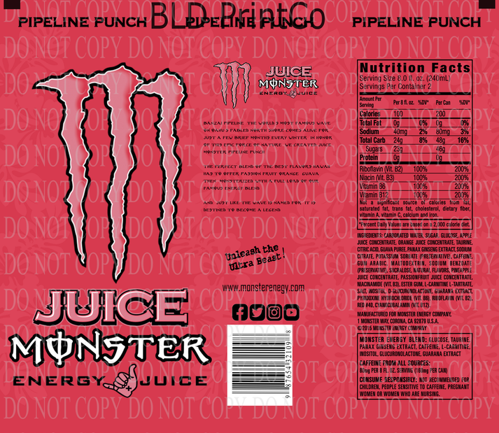 Monster Punch – Butterfly Lane Designs