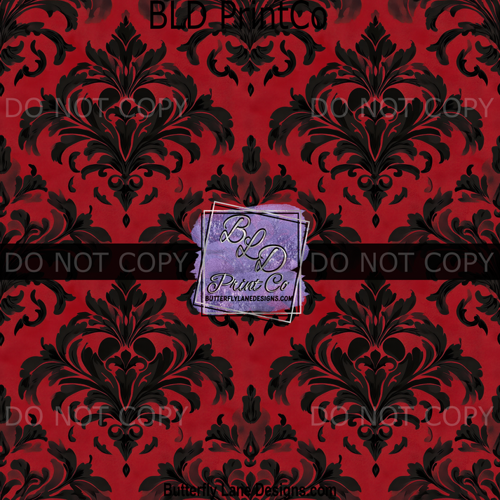PV 1815 Gothic Red and Black Shape & Texture – Butterfly Lane Designs