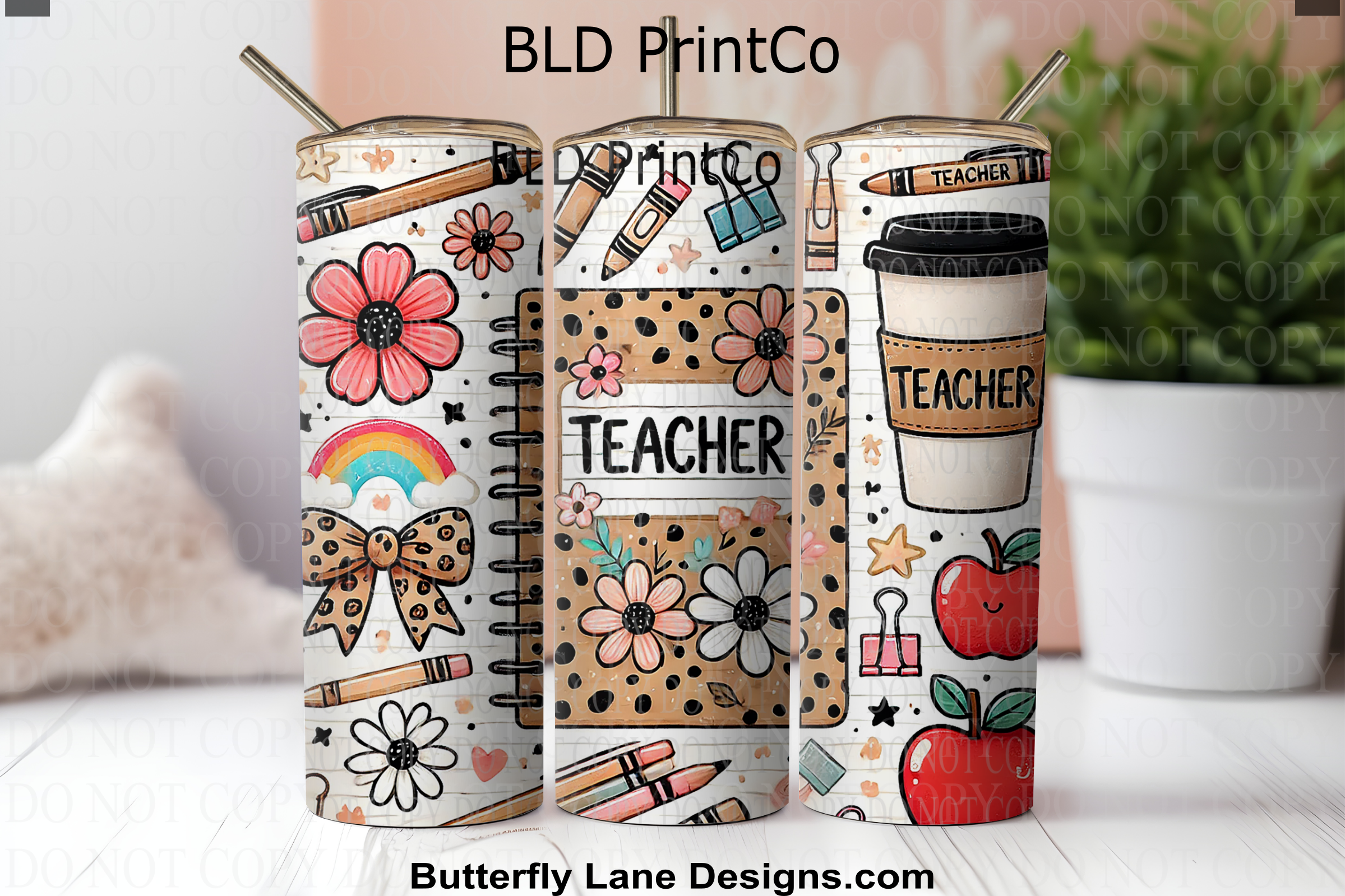 W868 Teacher-teacher – Butterfly Lane Designs