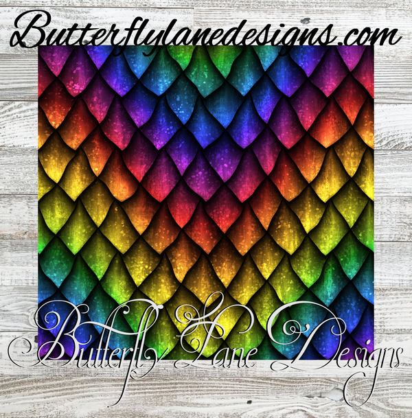 Dragon Scales 1 wrap :: White Cast Tumbler wrap – Butterfly Lane Designs