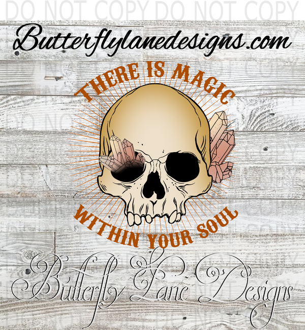 There is magic within your soul : Clear Decal :: VC Decal – Butterfly ...